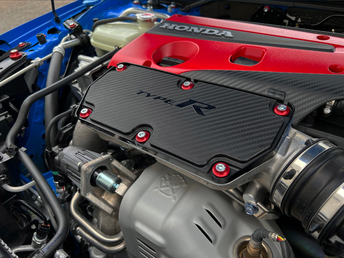 Honda Civic FL5 Type-R Intake Cover Dress Up Hardware Kit – Downstar Inc.