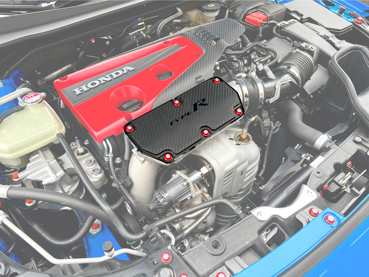 Honda Civic FL5 Type-R Intake Cover Dress Up Hardware Kit – Downstar Inc.