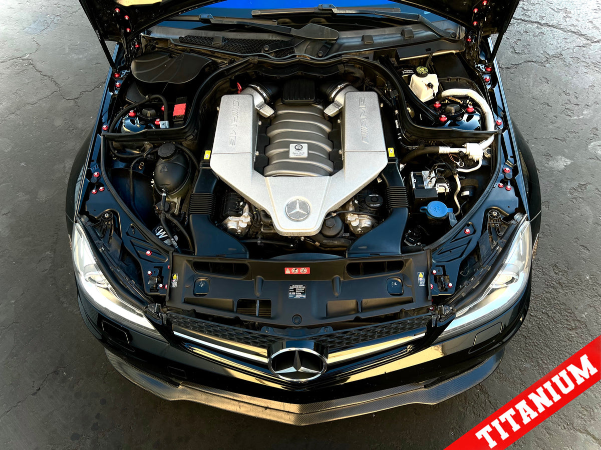Titanium Mercedes-Benz 2008-2014 C-Class Dress Up Hardware Kit (W204 ...