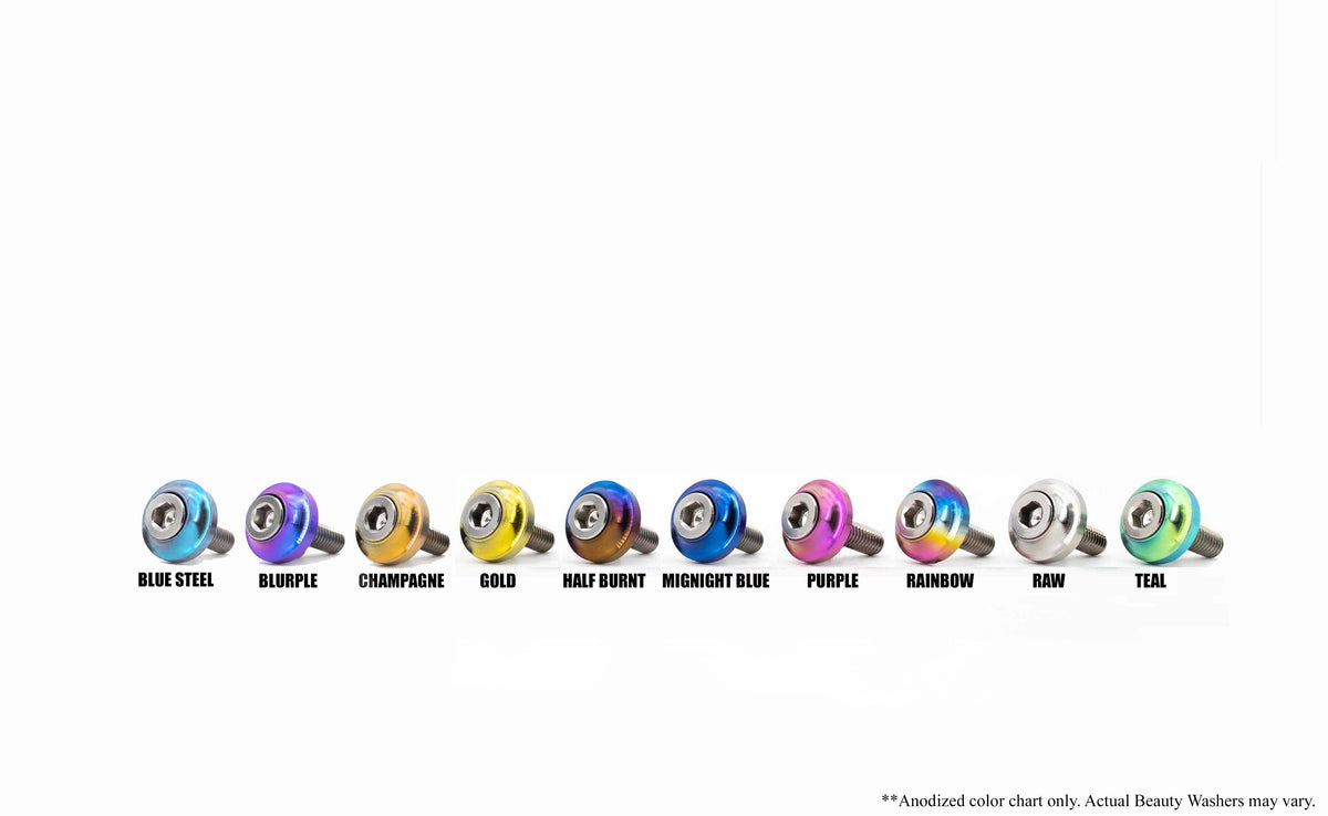 Titanium Baby Bolt Beauty Washer M6 – Downstar Inc.